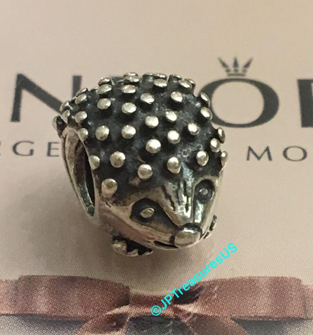 Authentic Pandora Hedgehog Charm Pandora Porcupine Charm Retired ...