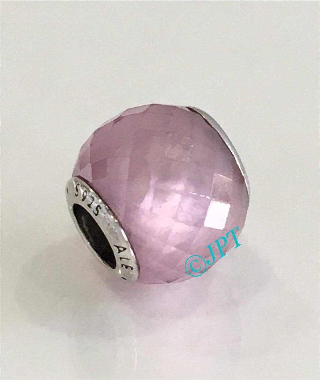 Pandora Geometric Faceted Light Pink Charm Free Shipping - Etsy