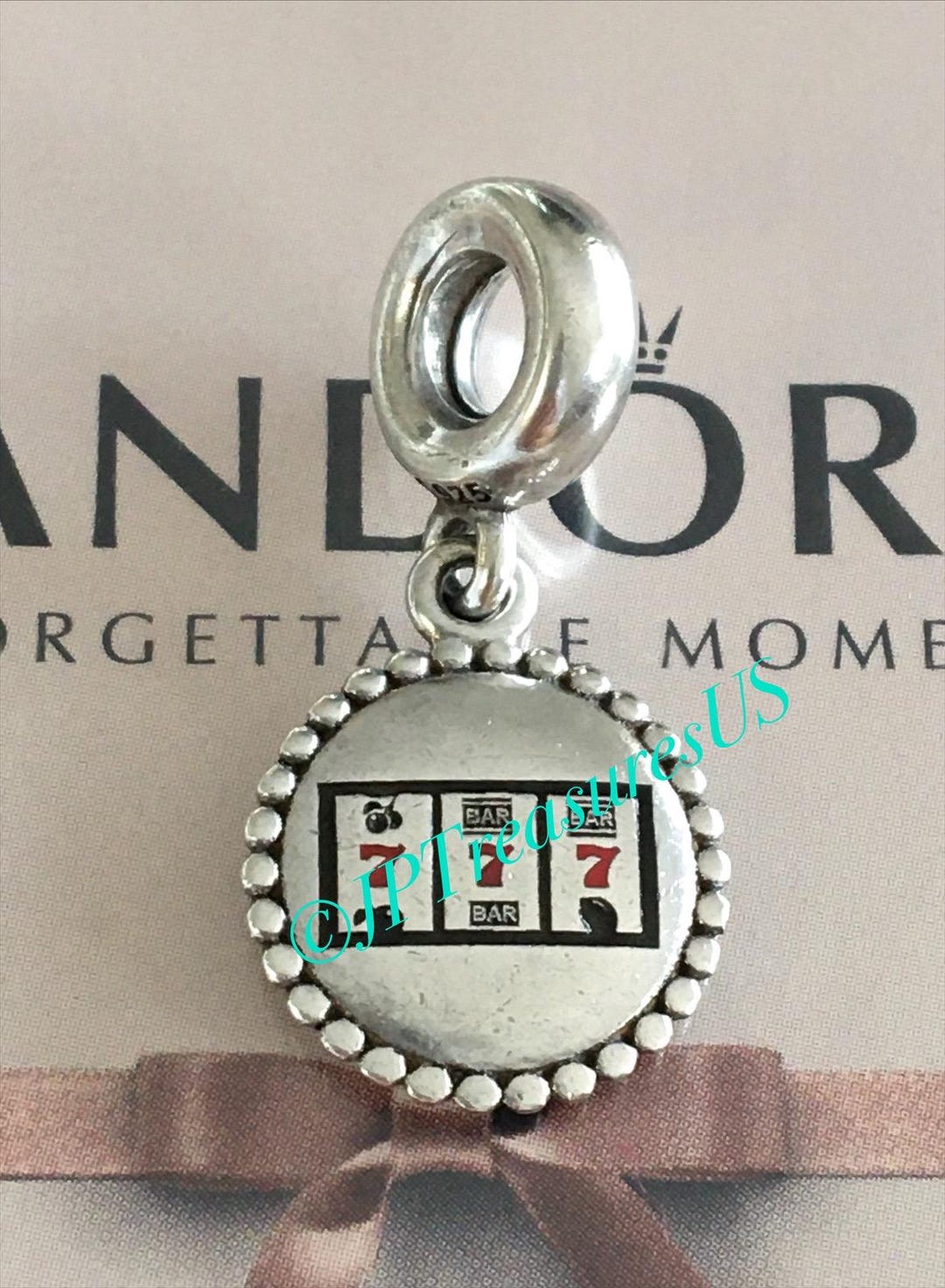 Authentic Pandora Exclusive Las Vegas 777 Slot Machine Casino With ...