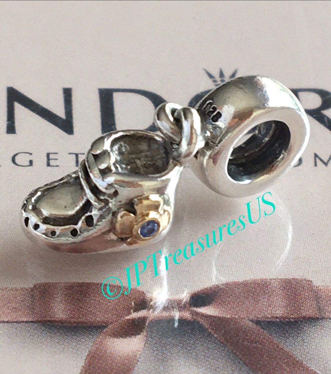 Authentic Pandora Shoe Boy Dangle Charm Retired Pandora Charm - Etsy