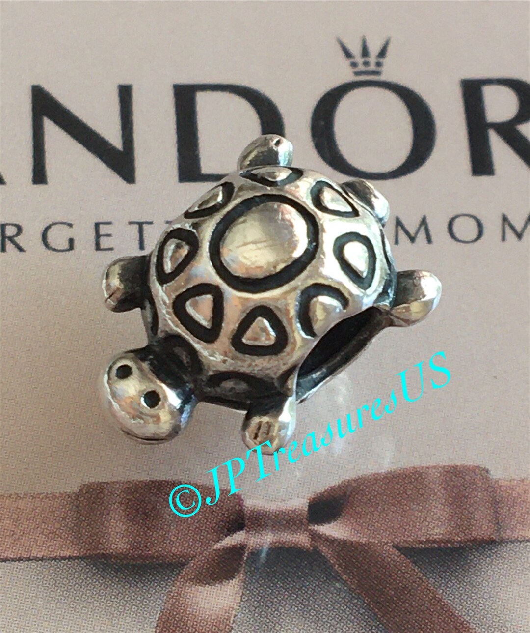 Authentic Pandora Turtle Charm Retired Pandora Charm Pandora - Etsy