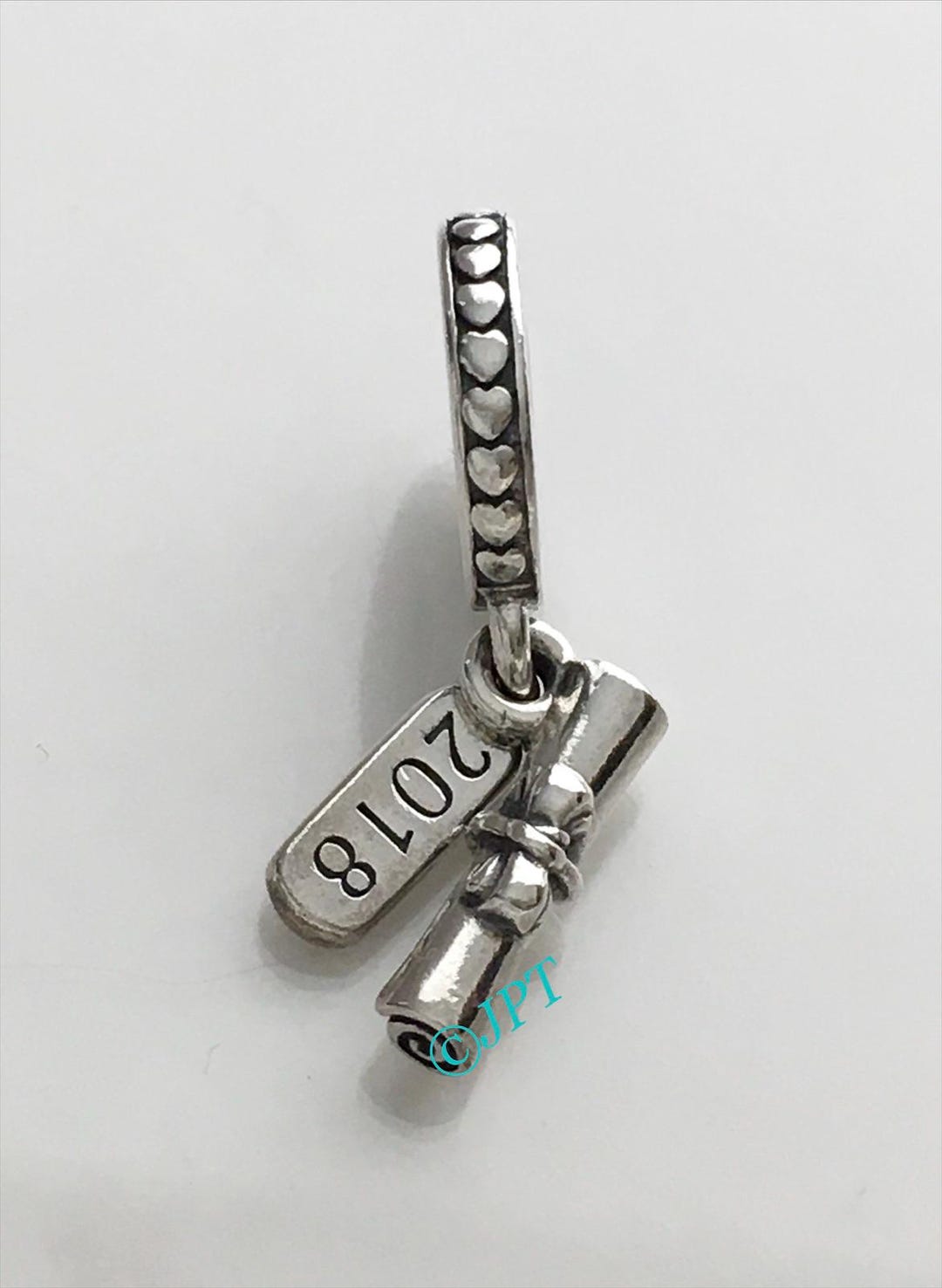 Authentic Pandora 2018 Graduation Scroll Dangle Charm Retired Pandora ...