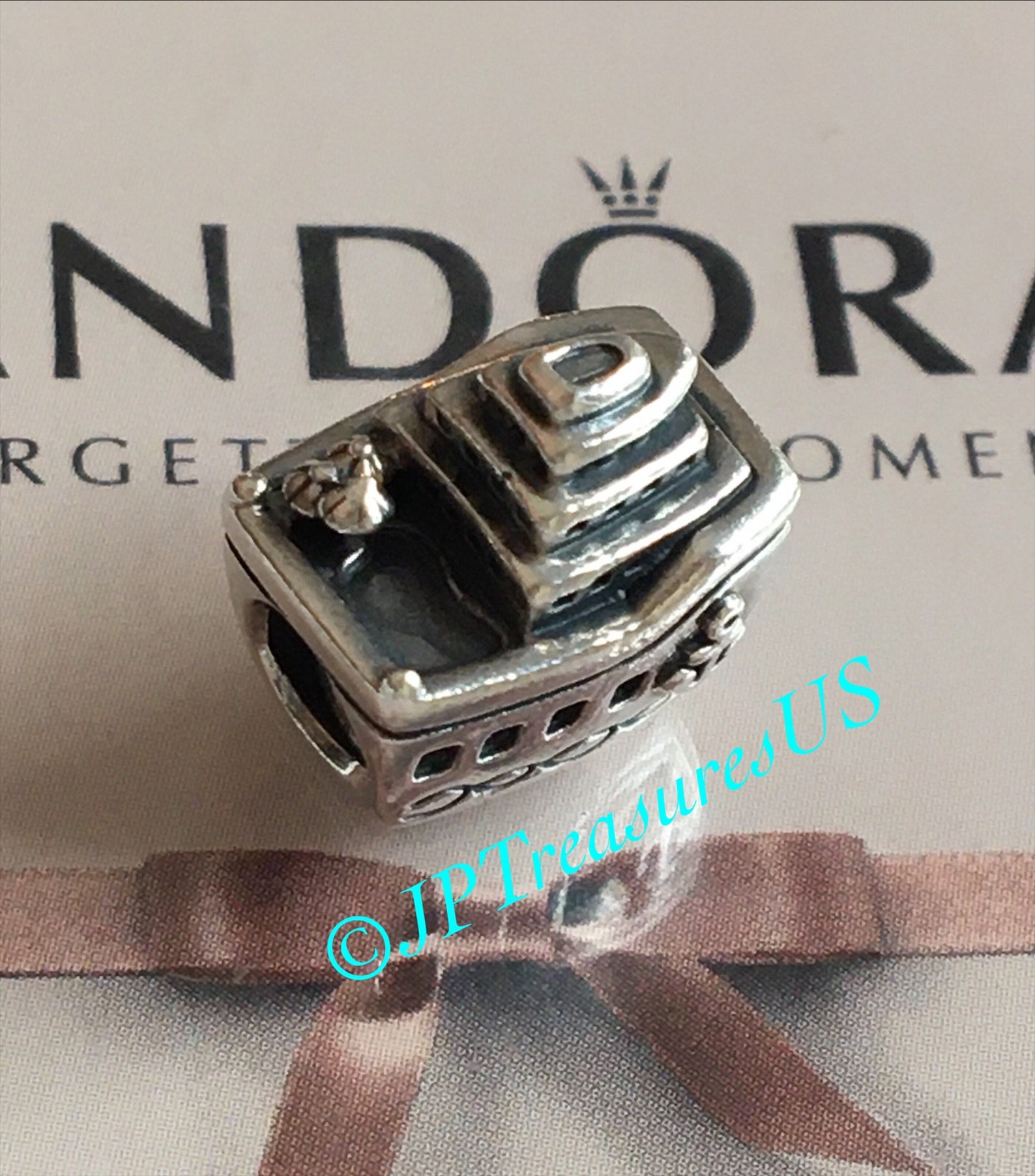 Authentic Pandora Cruise Ship St. Maarten Personalized Charm - Etsy