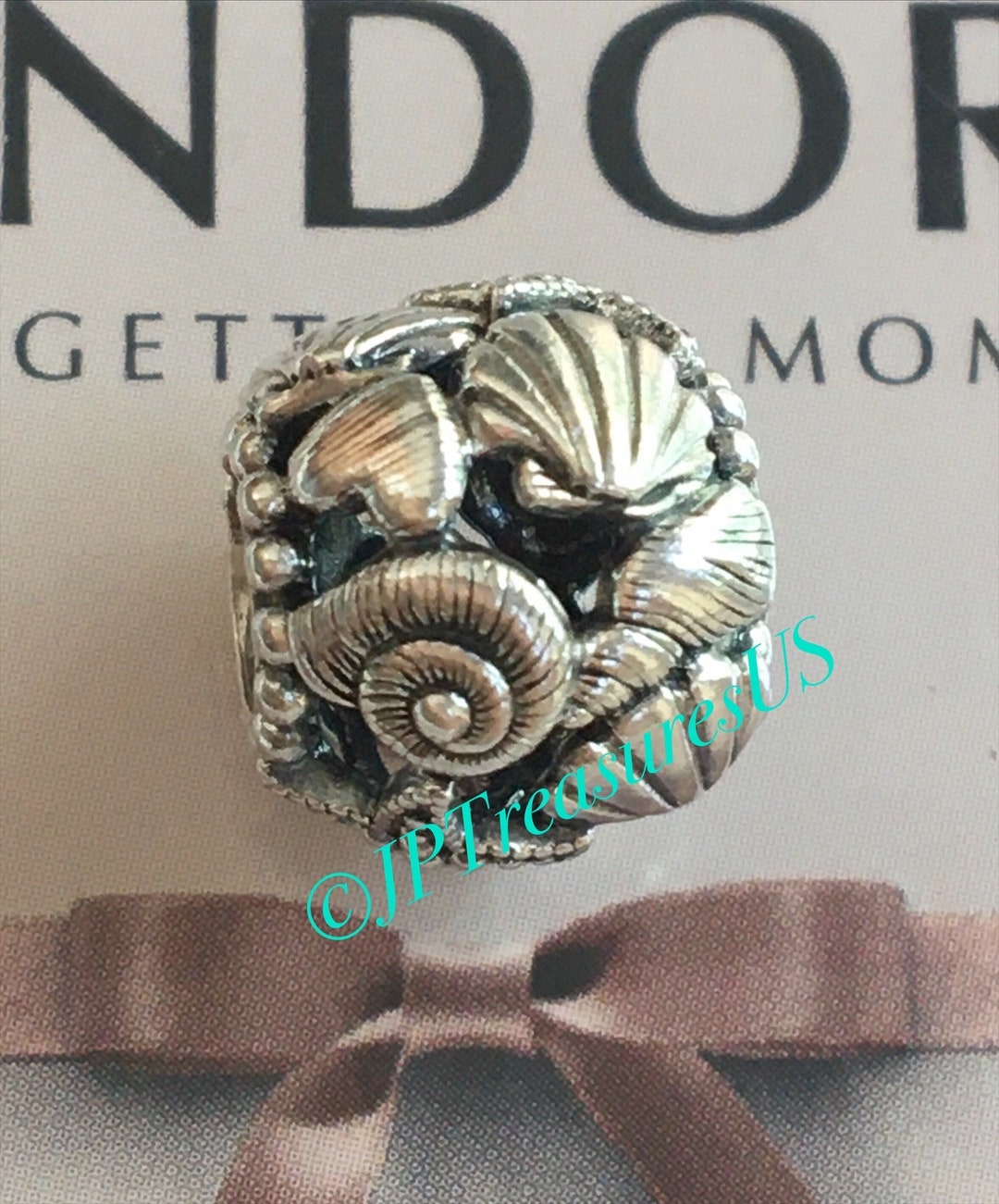 Pandora Openwork Starfish Shells and Hearts Charm Pandora Charm Pandora ...