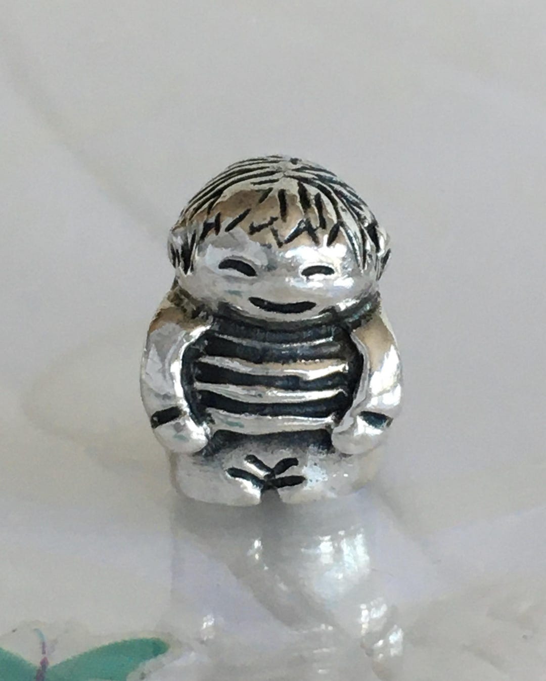 Pandora Boy Charm Retired Pandora Little Boy Charm Free Shipping - Etsy