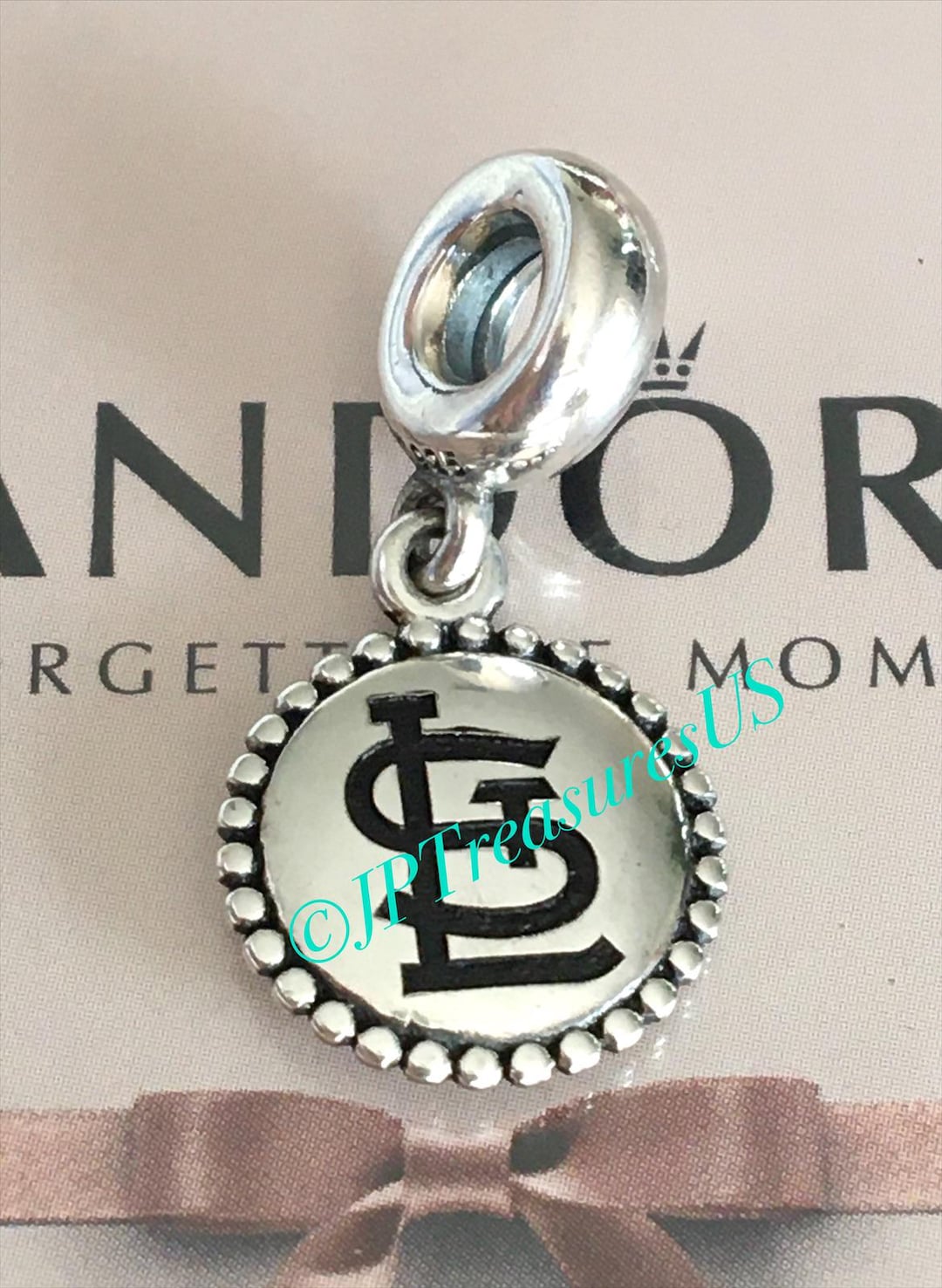 Authentic Pandora Unforgettable Moments St. Louis Cardinals MLB Dangle ...