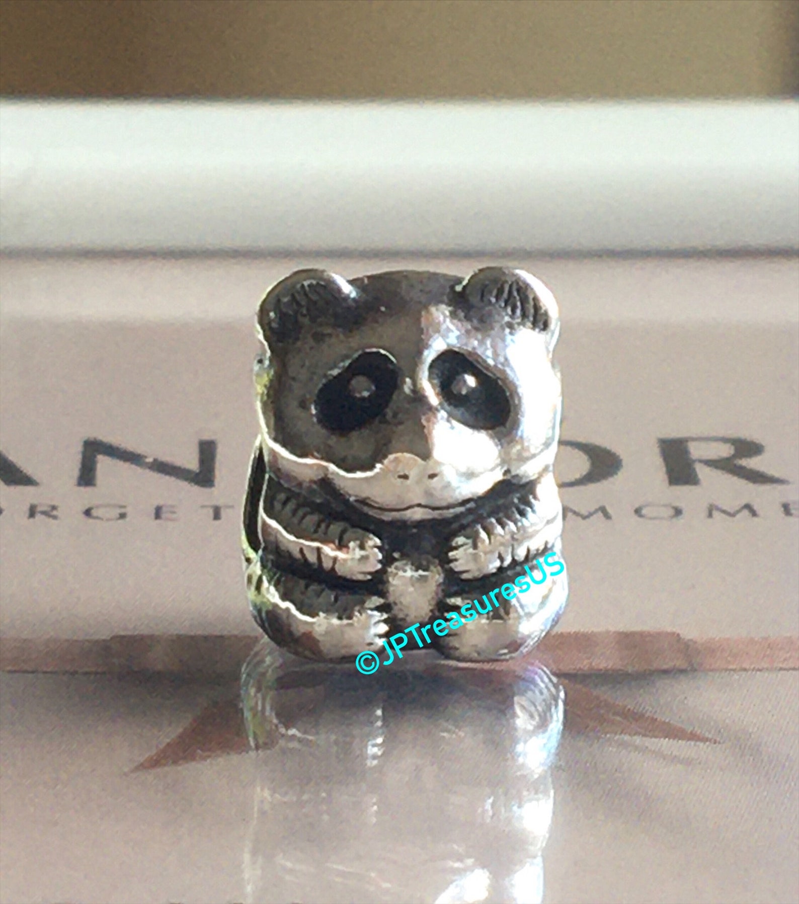 Authentic Pandora Panda Bear Charm Retired Pandora Charm - Etsy
