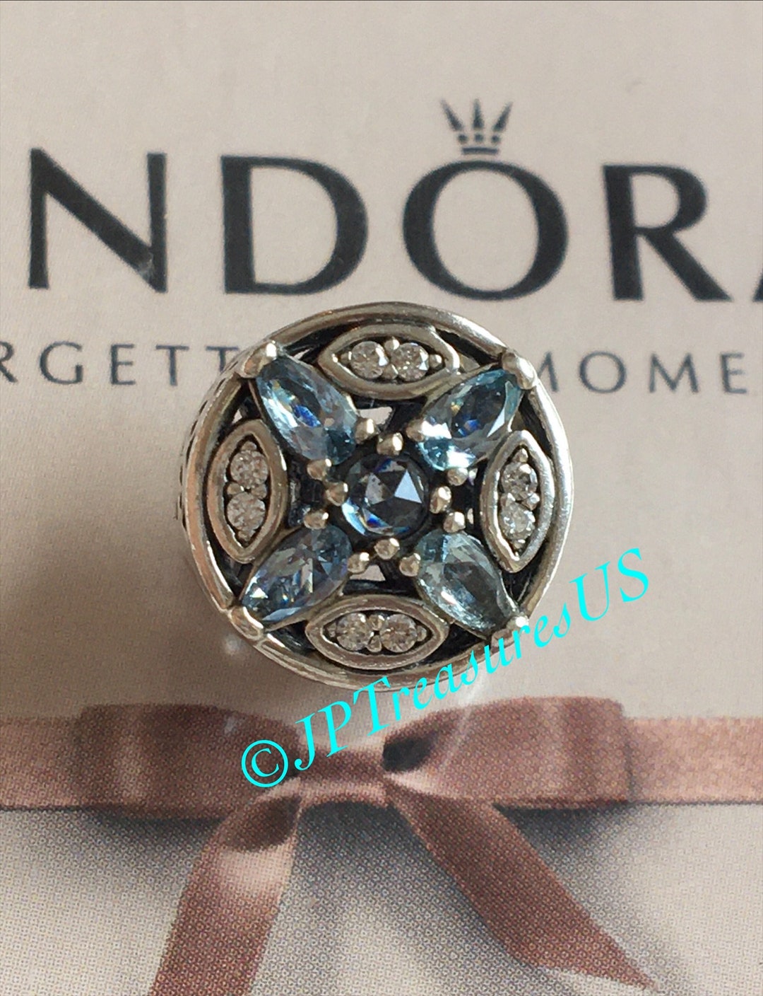 Authentic Pandora Patterns of Frost Crystal Charm Pandora CZ Pandora ...