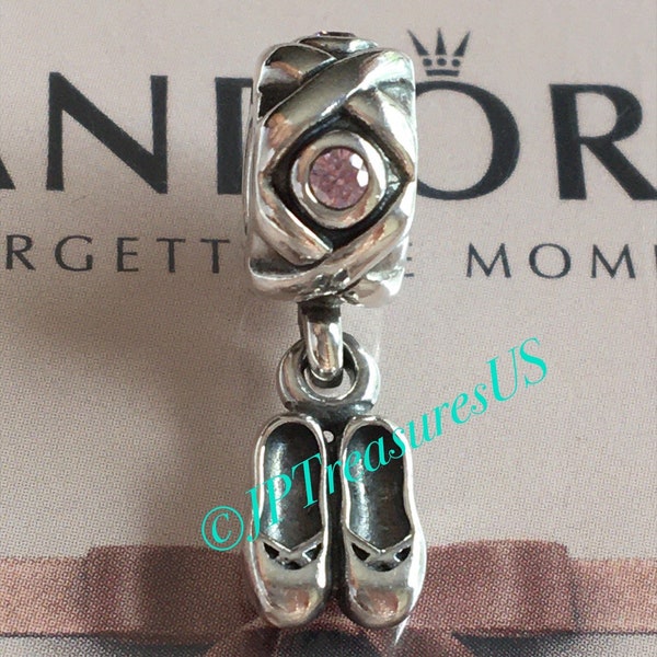 Ballet Shoe Charm - Etsy