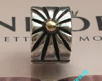 Authentic Pandora Daisy Lace Openwork Clip Charm Pandora Flower Clip ...