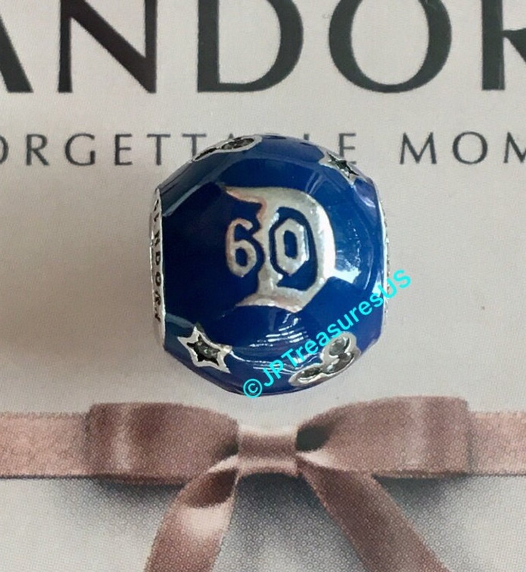 Authentic Pandora Disneyland 60th Anniversary Mickey Mouse Forever Blue ...
