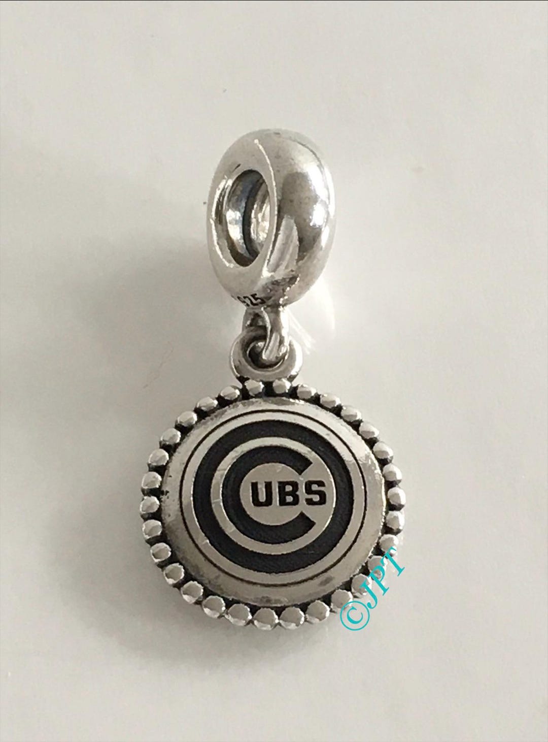 Pandora Unforgettable Moments Chicago CUBS Dangle Charm Retired Pandora ...