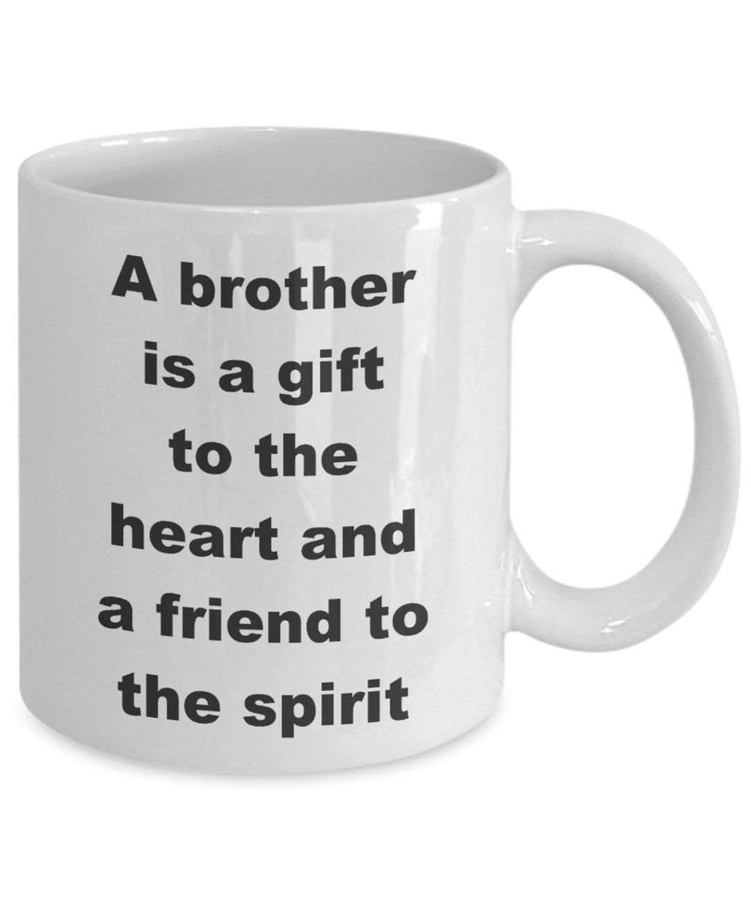 A Brother is a Gift to the Heart Mug - Etsy