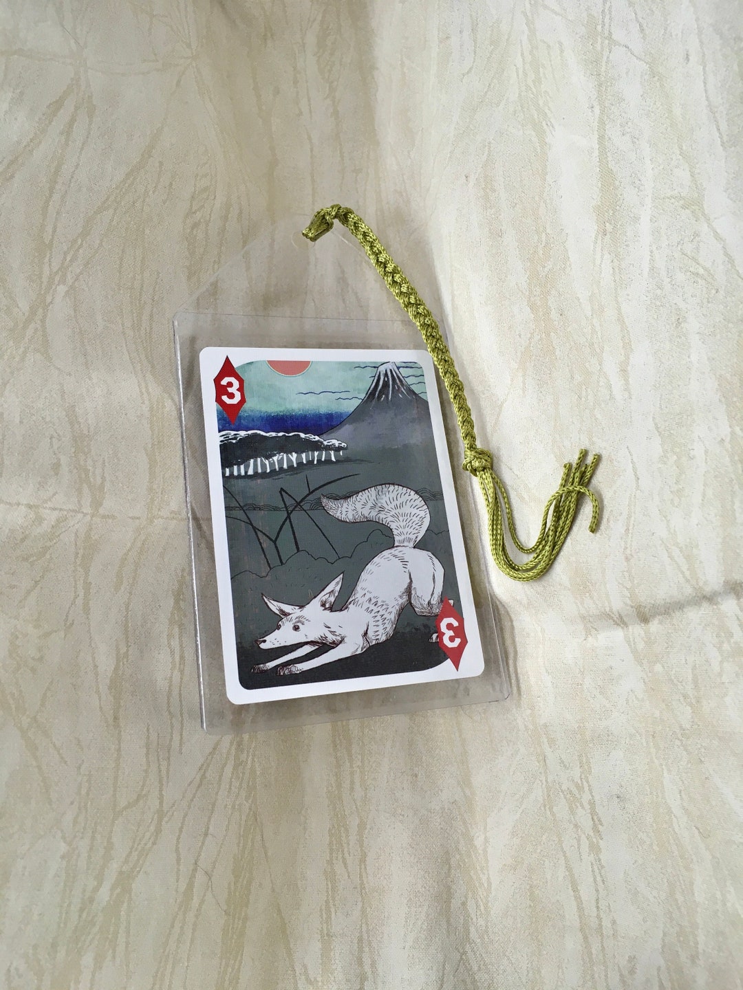 Fennec 5.5 X 2.75 Dragon Age Inquisition Tarot Art Bookmark W/moss ...