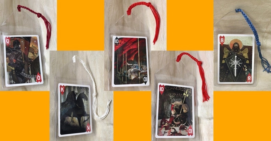 Warrior Companions Dragon Age Inquisition Tasseled Tarot Art Playing ...