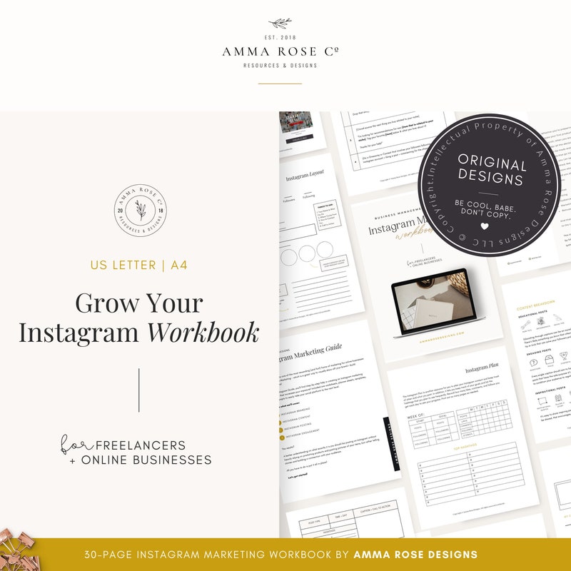 Instagram Planner - Etsy