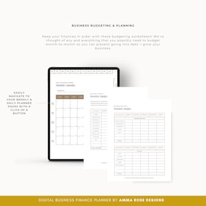 Digital Finance Planner | Digital Budget | Digital Finances | Finance ...
