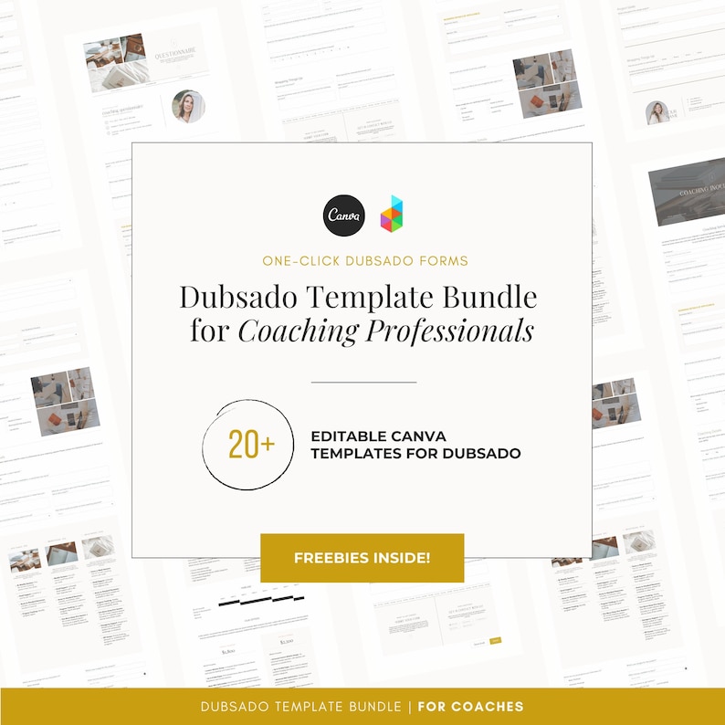 Coaching Dubsado Template Bundle | Coaching Templates | Coaching Tools ...