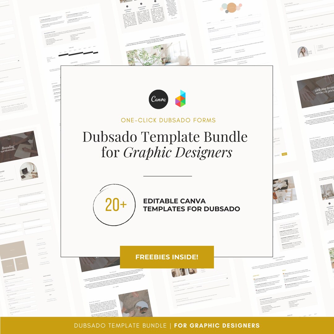 Graphic Designer Dubsado Template Bundle | Business Templates | Graphic ...