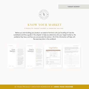 Product Creation Workbook | Business Ebook | Business Printables ...