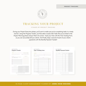Client Management Planner | Client Profile & Management Template ...