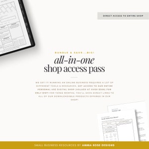All-in-one Access Pass | 3-month Shop Access | Access Majority of the ...
