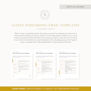 Client Onboarding Bundle | Canva Template | New Client Welcome Packet ...