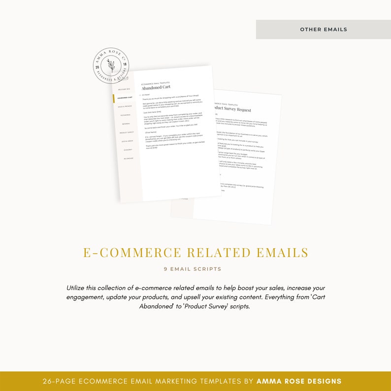 Shop Email Marketing Ecommerce Email Marketing Etsy Email - Etsy