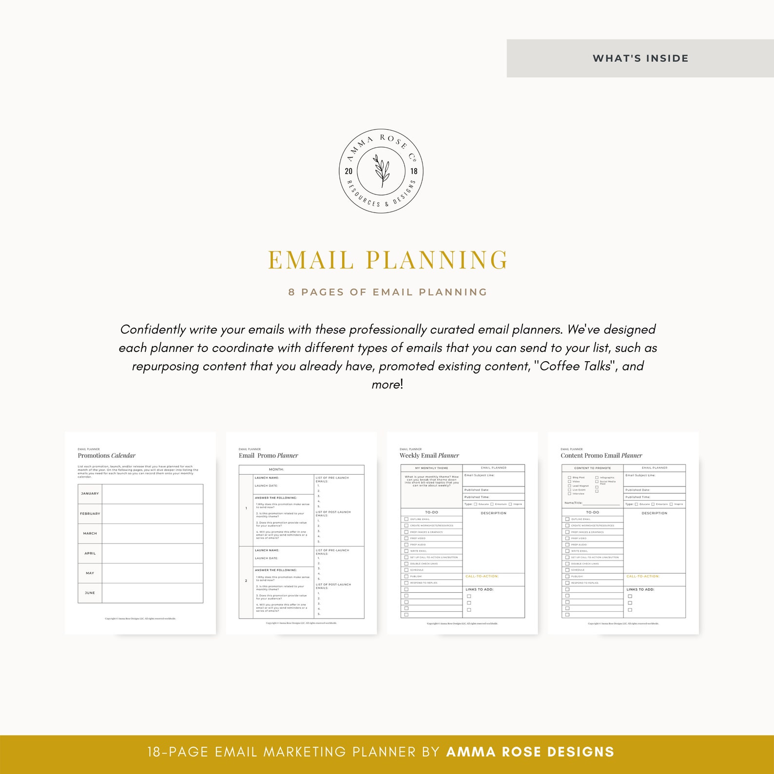 Email Marketing Planner Email Marketing Email Templates - Etsy