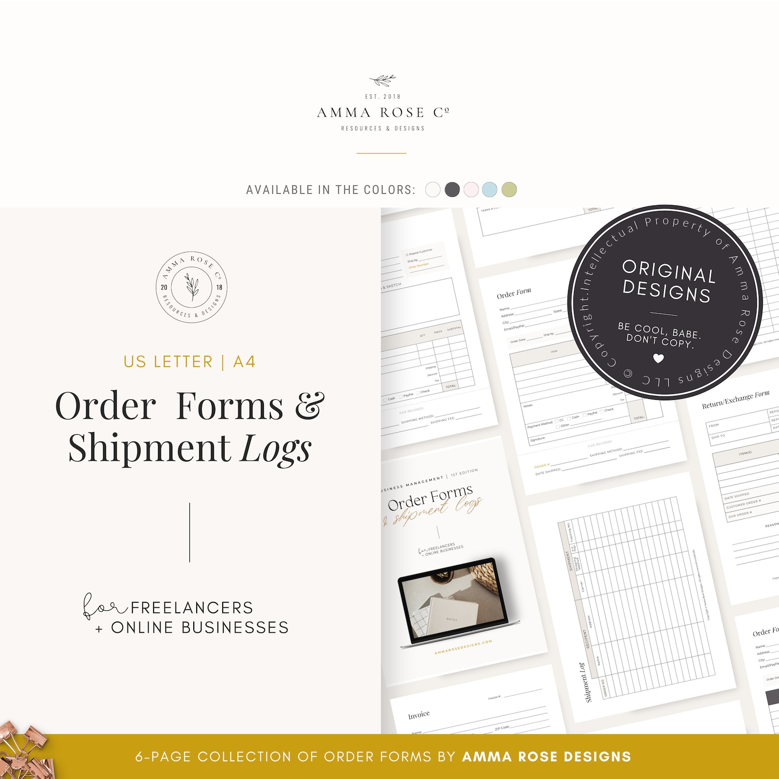 Business Order Book Order Forms Custom Order Form | Etsy