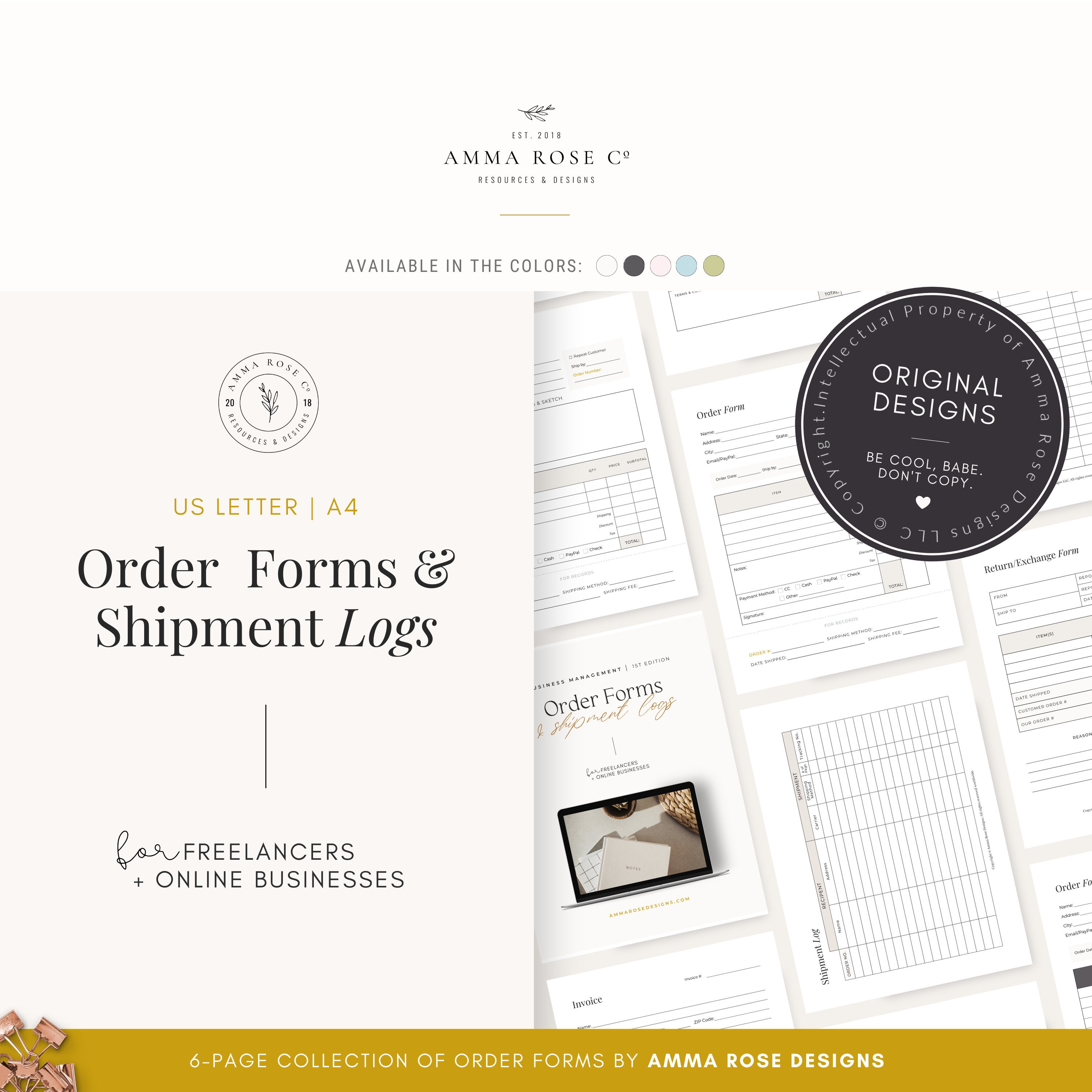 Business Order Book Order Forms Custom Order Form | Etsy