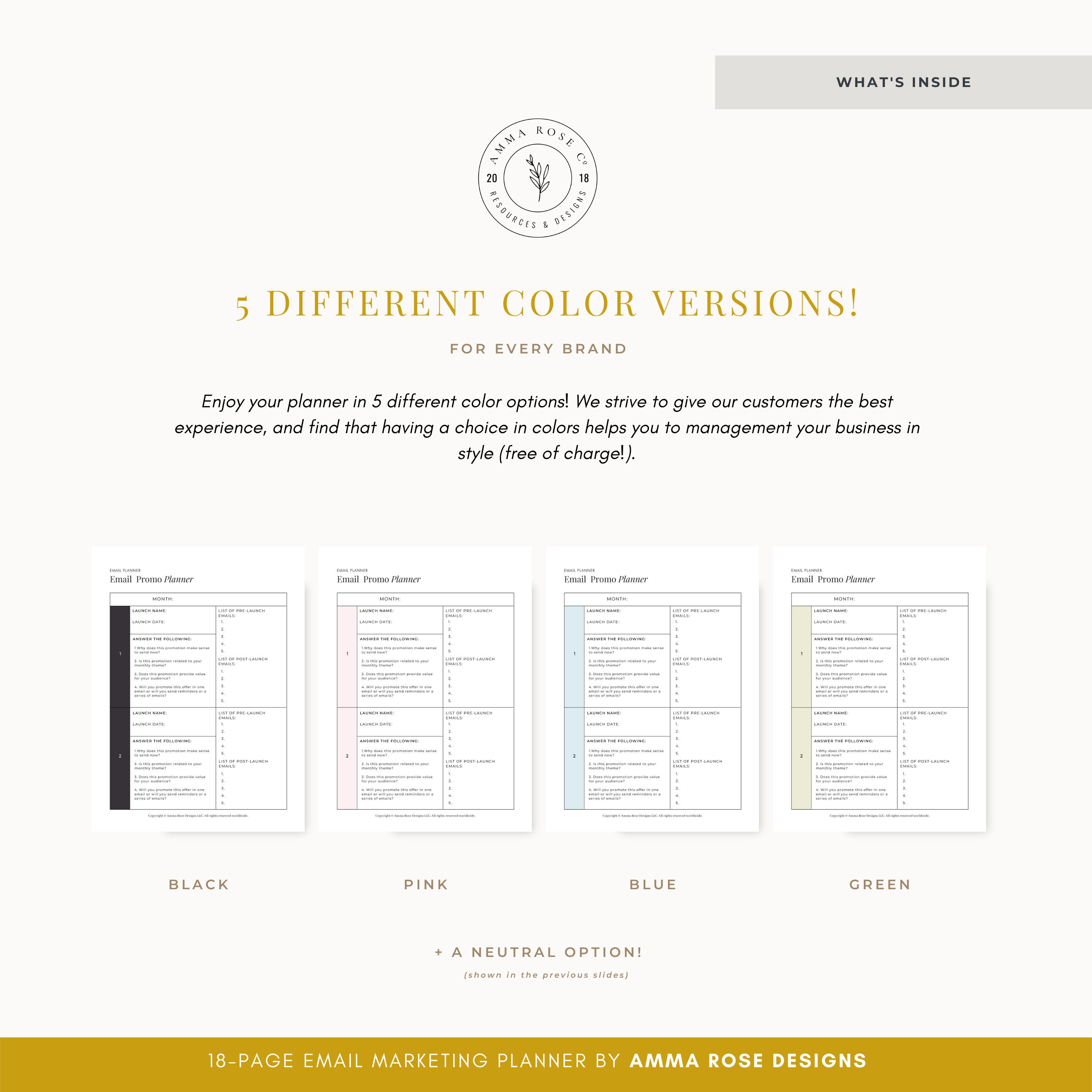 Email Marketing Planner Email Marketing Email Templates - Etsy