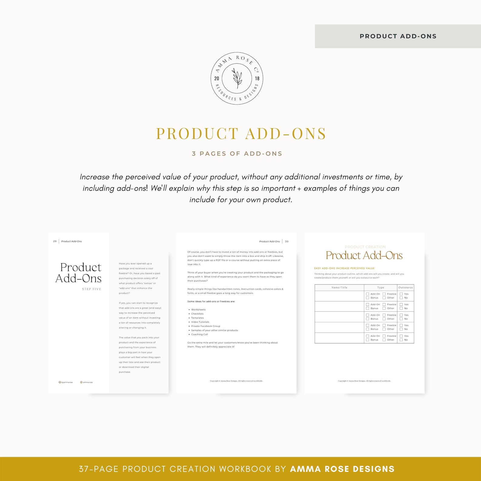 Product Creation Workbook Business Ebook Business - Etsy