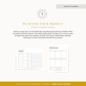 Client Management Planner | Client Profile & Management Template ...