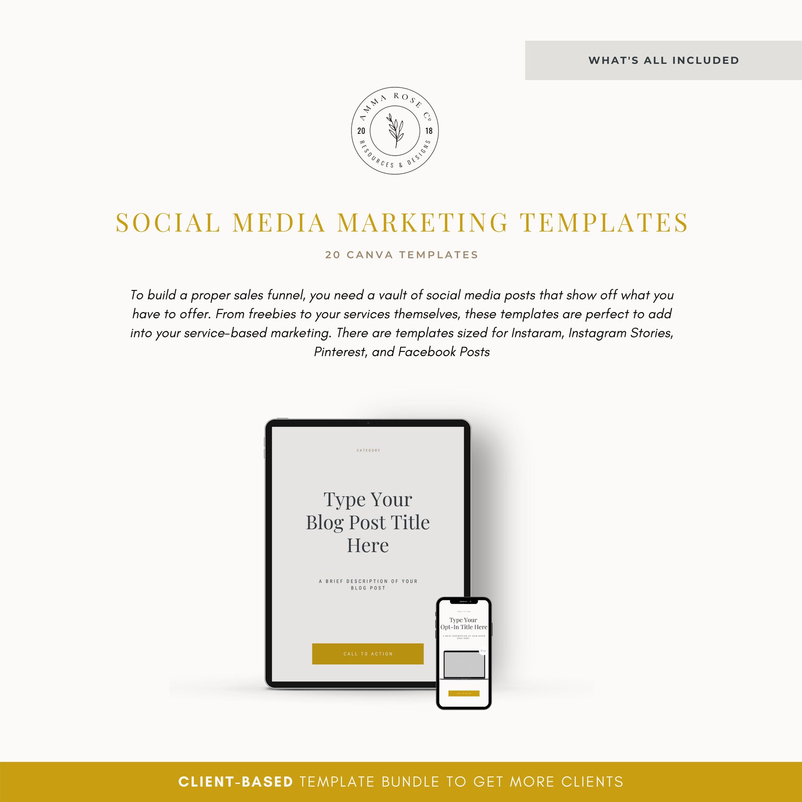 Service-based Marketing Bundle | Business Marketing | Marketing Plan ...