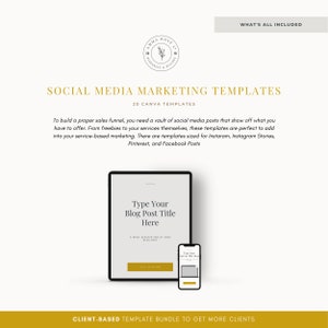 Service-based Marketing Bundle | Business Marketing | Marketing Plan ...