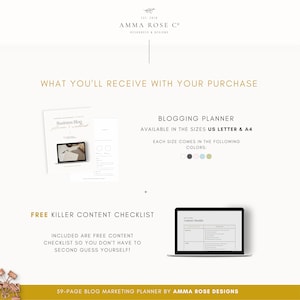 Printable Blog Workbook | Blog Planner | Blog Post Planner, Blog ...