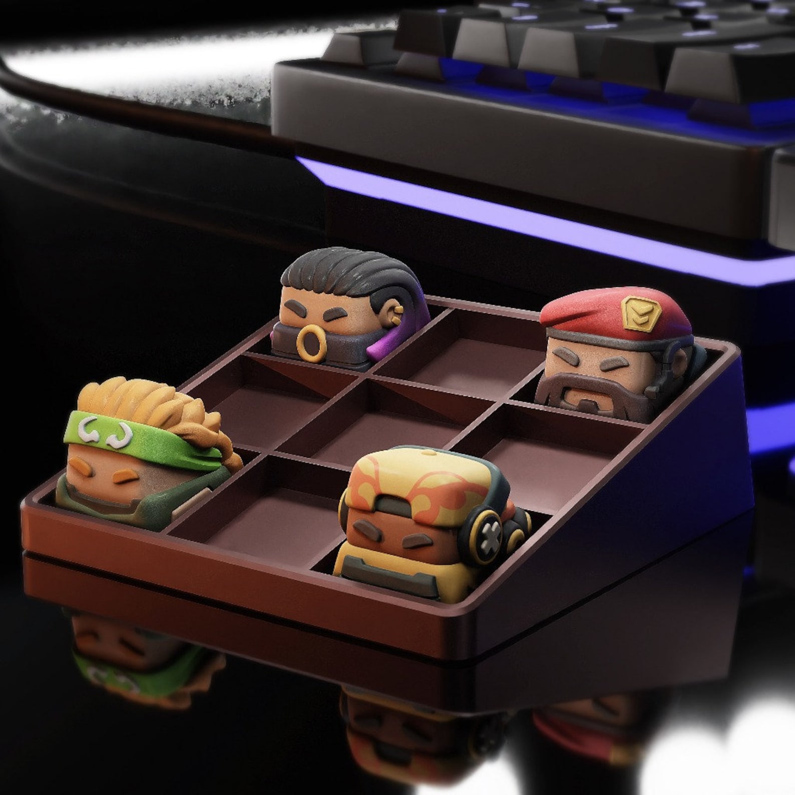 Keycap Valorant,keycap Reyna,sky,brimstone,raze, Esc Keycap, Custom ...