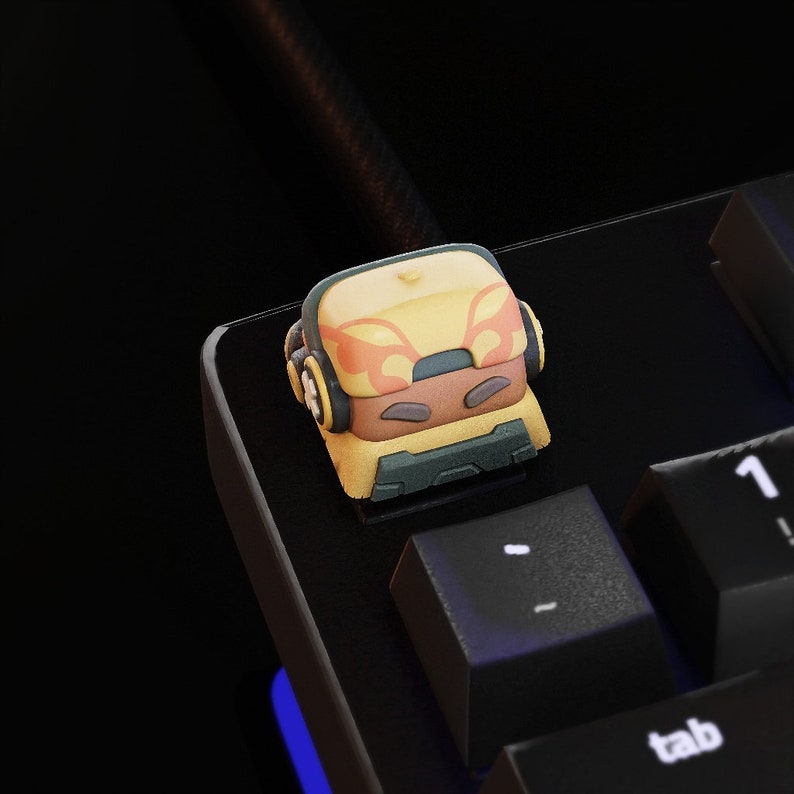 Keycap Valorant,keycap Reyna,sky,brimstone,raze, Esc Keycap, Custom ...