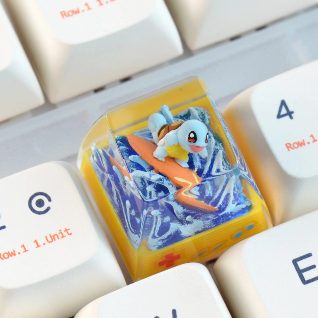 Creative Resin Custom Keycaps Cartoon Anime Three-dimensional ...