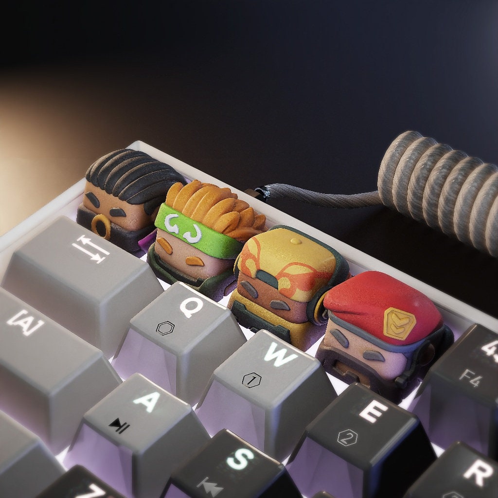 Keycap Valorant,keycap Reyna,sky,brimstone,raze, Esc Keycap, Custom ...