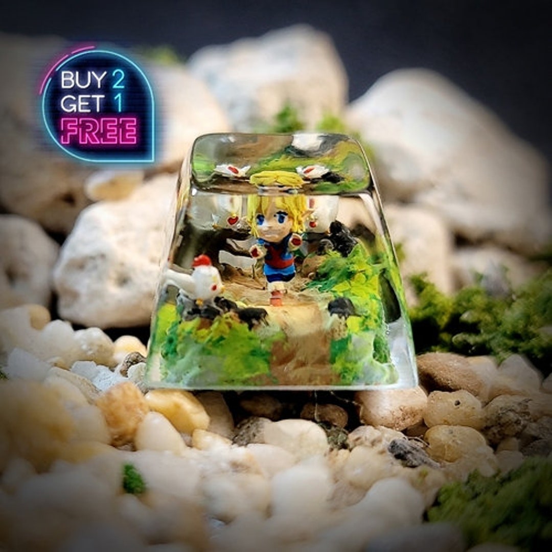 Keycap Link, Zelda Keycap, Character Keycap in the Famous Zelda Game - Etsy