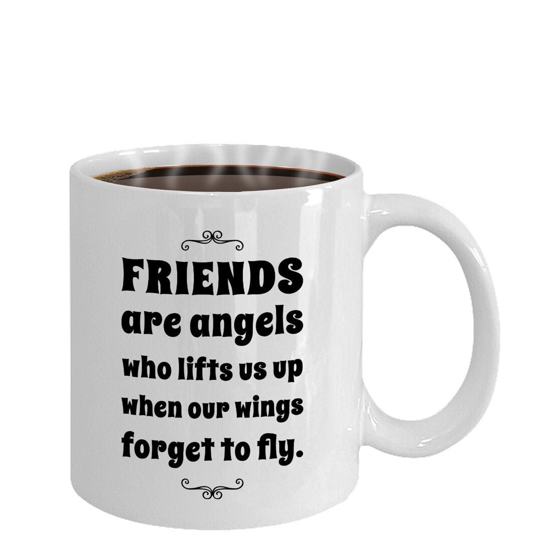Friends Mug Novelty Coffee Mug Print on White Ceramic Cup - Etsy