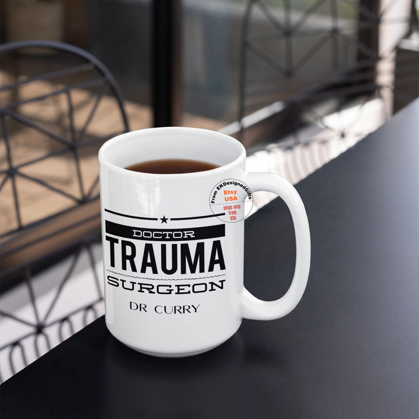 Trauma Surgeon Doctor Mug Personalized Gifts Physician MD - Etsy