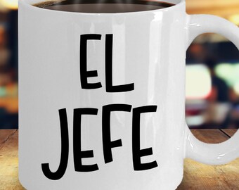 El Jefe Coffee Mug - Etsy