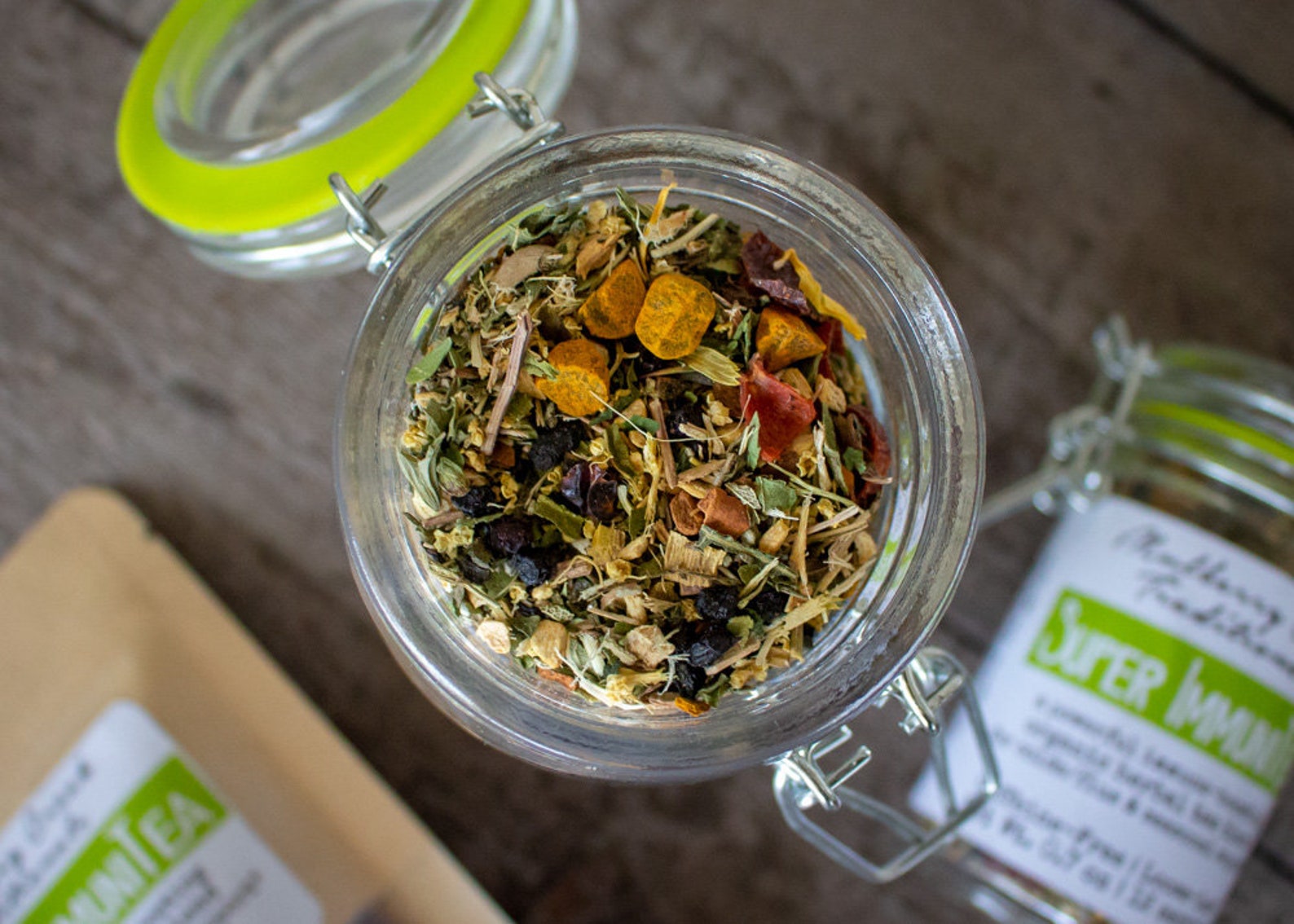 Super Immunitea - Organic Loose-leaf Medicinal Herbal Tea (for the ...