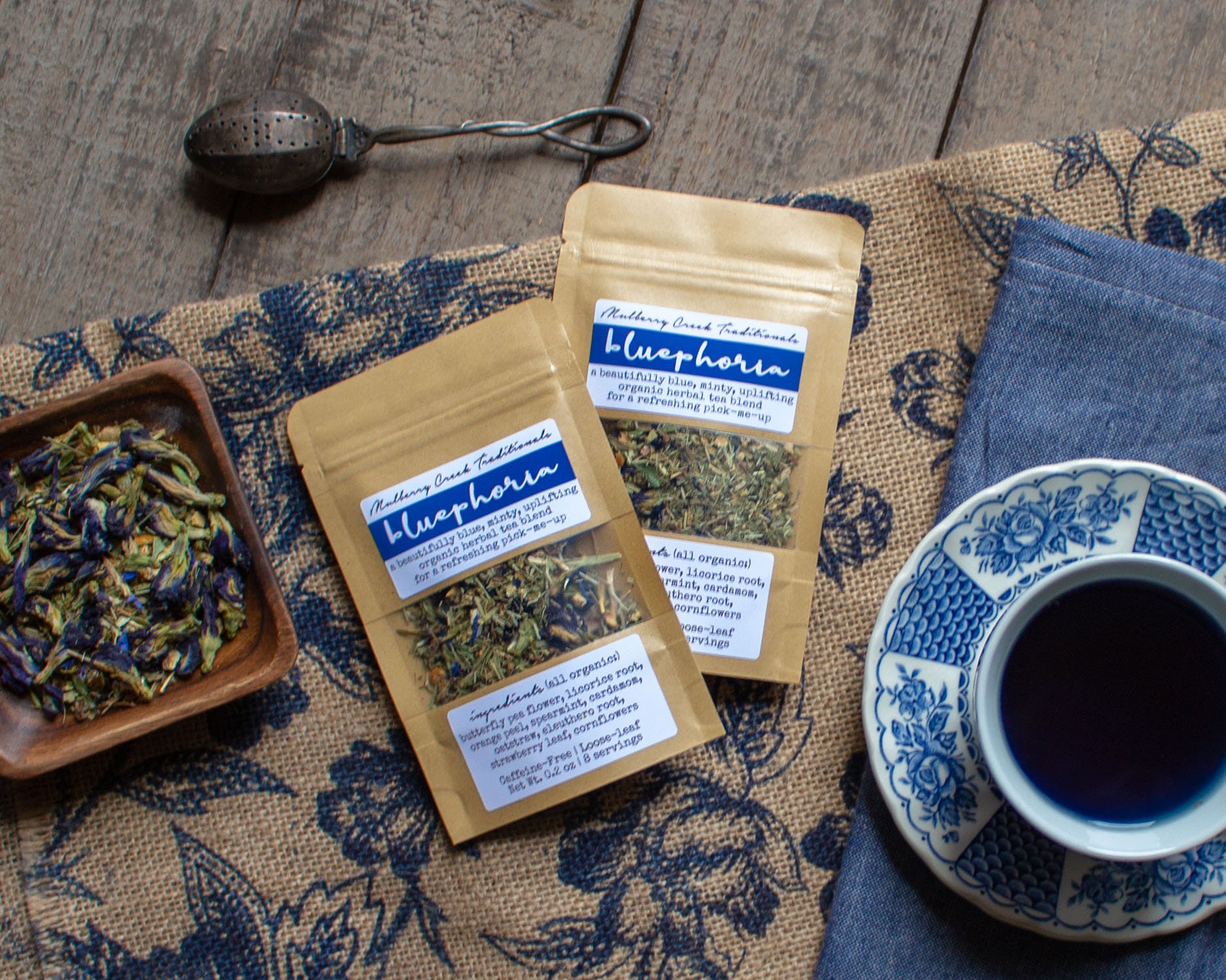 Fall Tea Collection - 4 Organic Loose-leaf Herbal Teas to Nourish Your ...