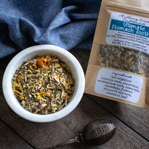 Ultimate Stomach Soother - Organic Loose-leaf Medicinal Herbal Tea (an ...