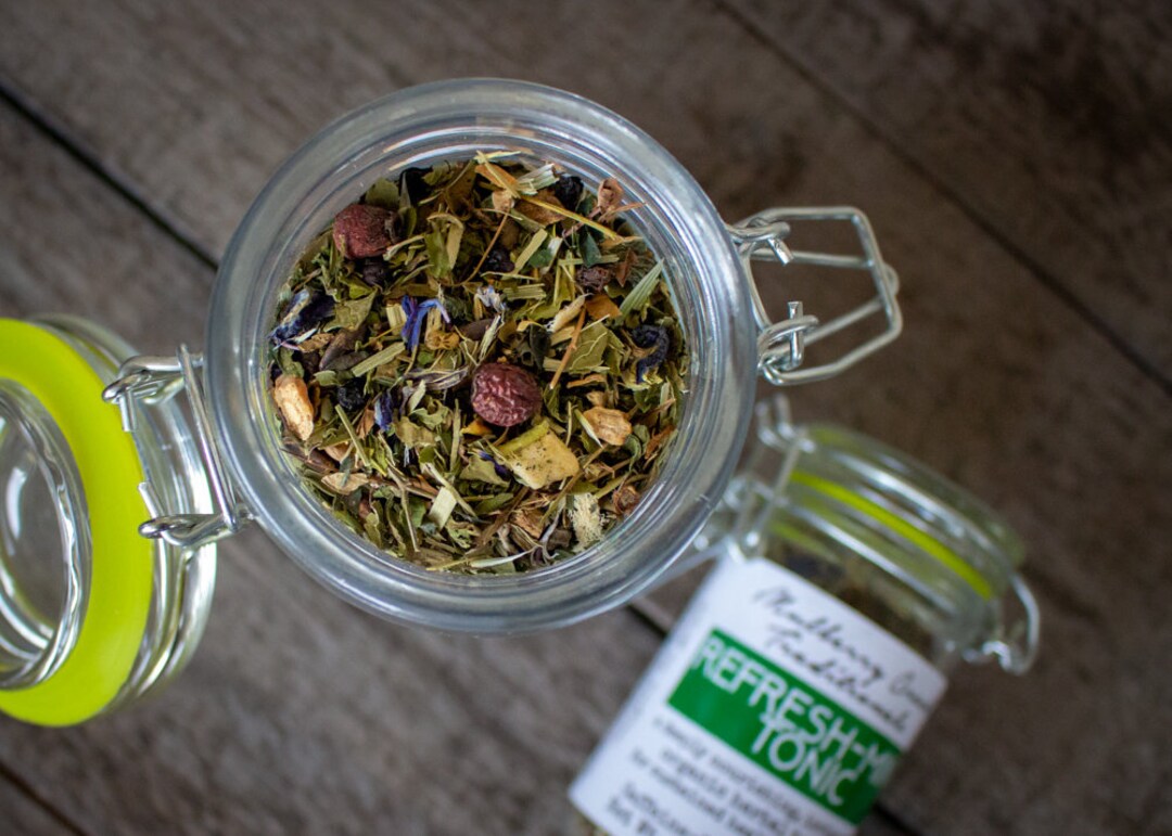 Refreshmint Tonic - Organic Loose-leaf Medicinal Herbal Tea (packed ...