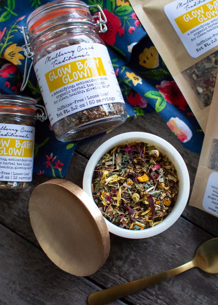 Spring Tea Collection 4 Organic Loose-leaf Medicinal Herbal | Etsy